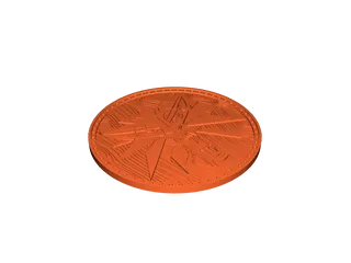 Witcher coaster by Diana P | Download free STL model | Printables.com
