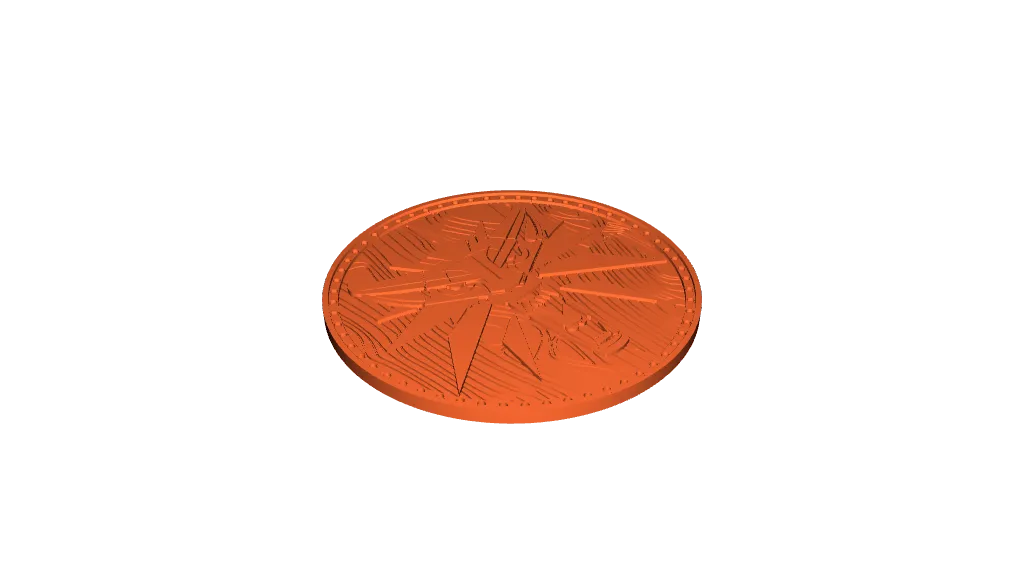 Witcher coaster by Diana P | Download free STL model | Printables.com