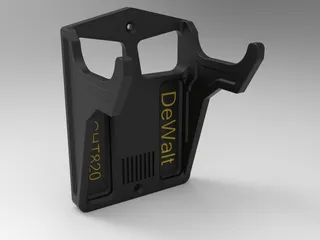 DeWalt 20v Hedge Trimmer DCHT820 Wall Mount by Ken226 | Download free ...