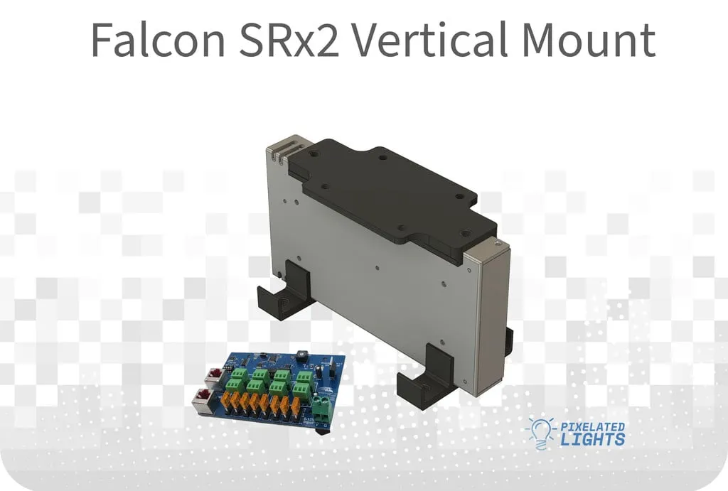 Falcon - SRx2 Smart Receiver - Vert PSU Mount by Derik Whittaker ...
