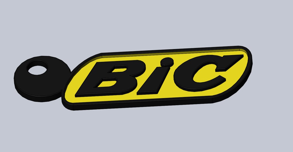 BIC keychain by Tomislav Mihalić | Download free STL model | Printables.com