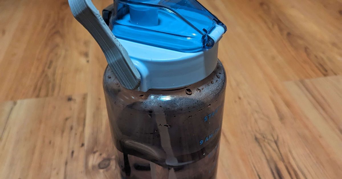 Large Water Bottle Handle by DC | Download free STL model | Printables.com