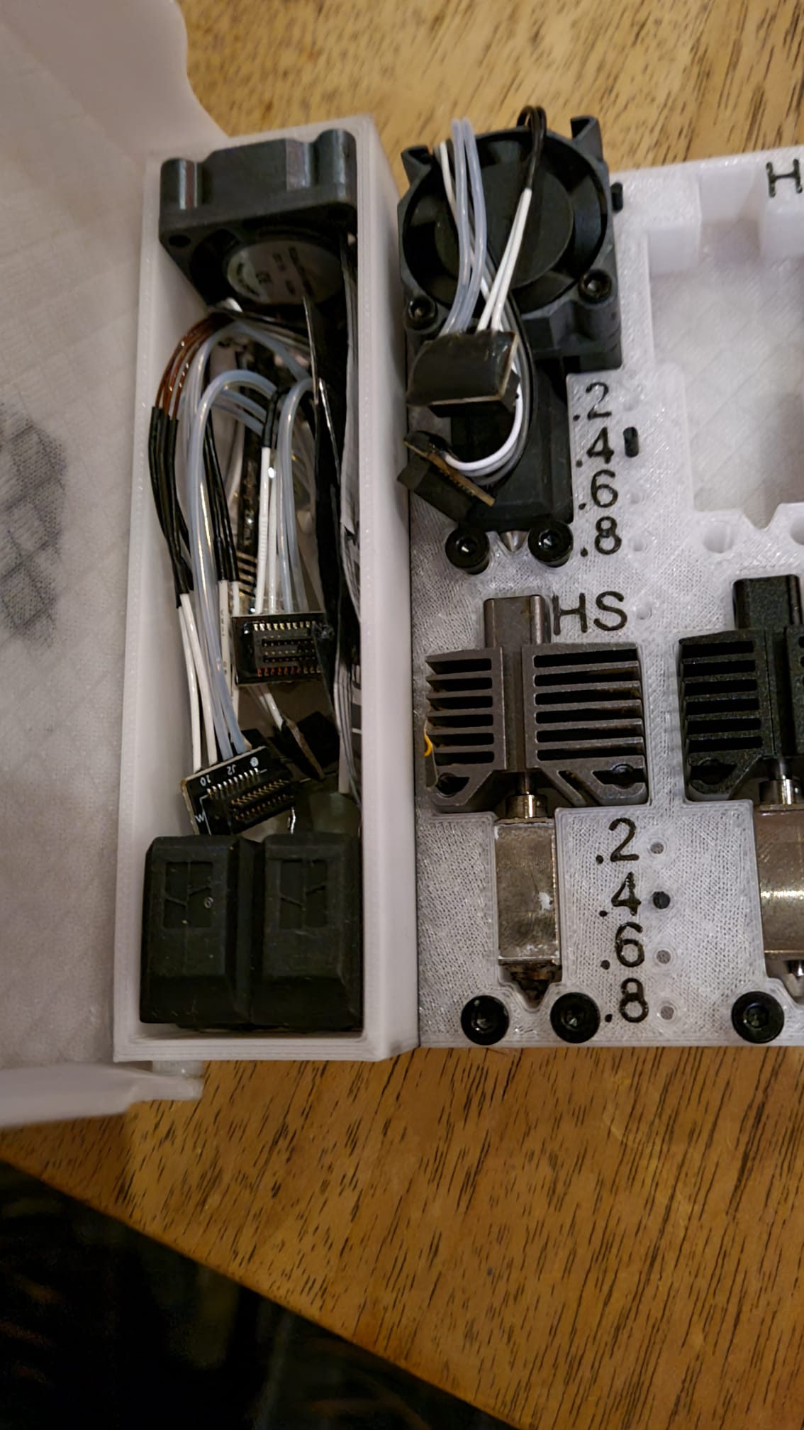 Bambu lab Nozzleholder for 3 complete nozzles and 3 spare nozzles by ...