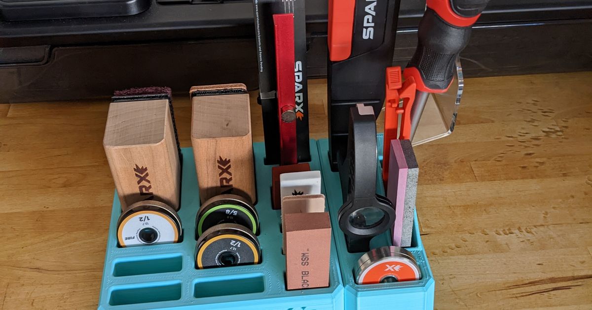 Sparx Tool Holder Essentials by Trevor Mayowski | Download free STL ...