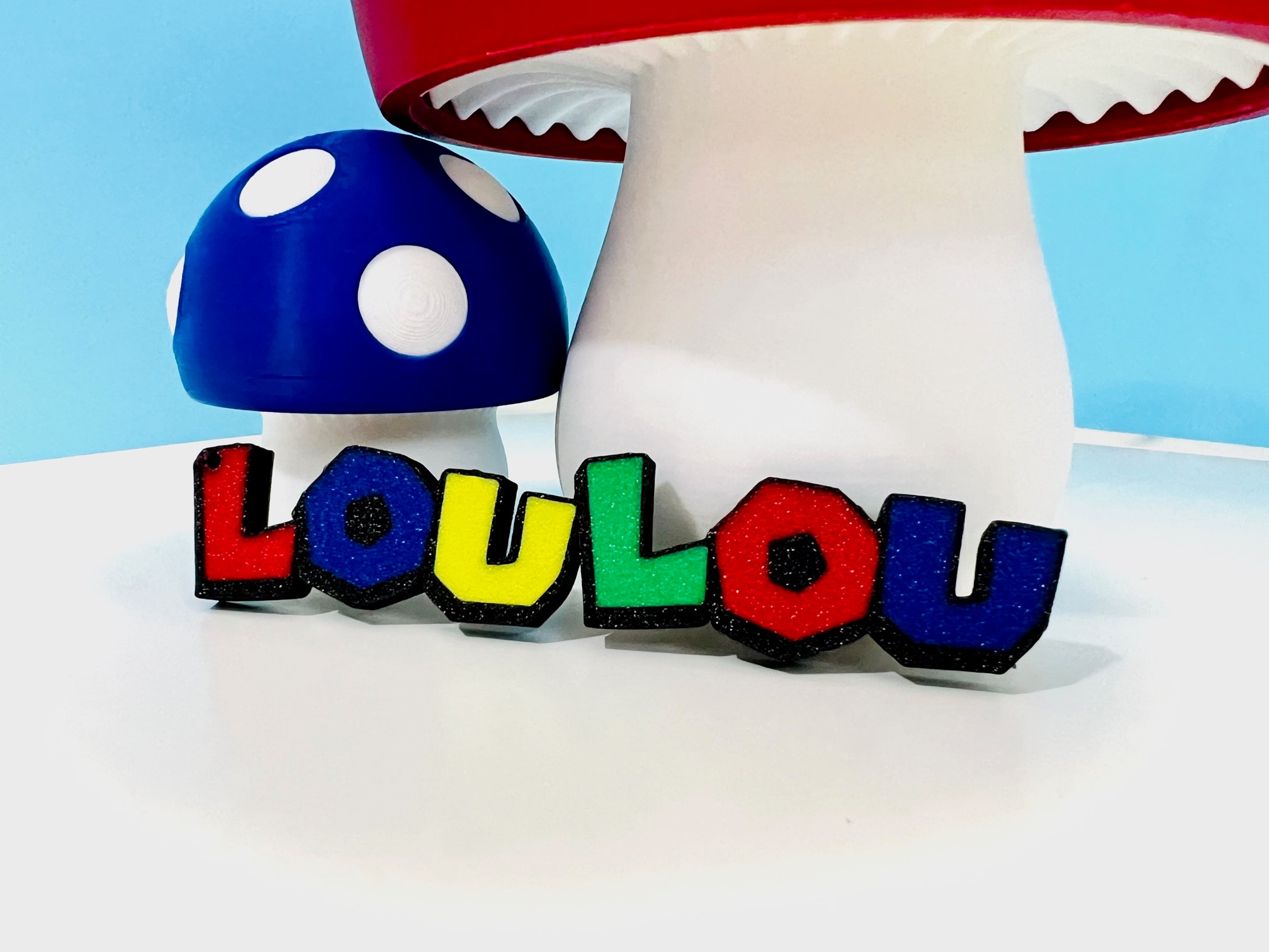 Mario Alphabet par lindnjoe | Téléchargez gratuitement un modèle STL ...