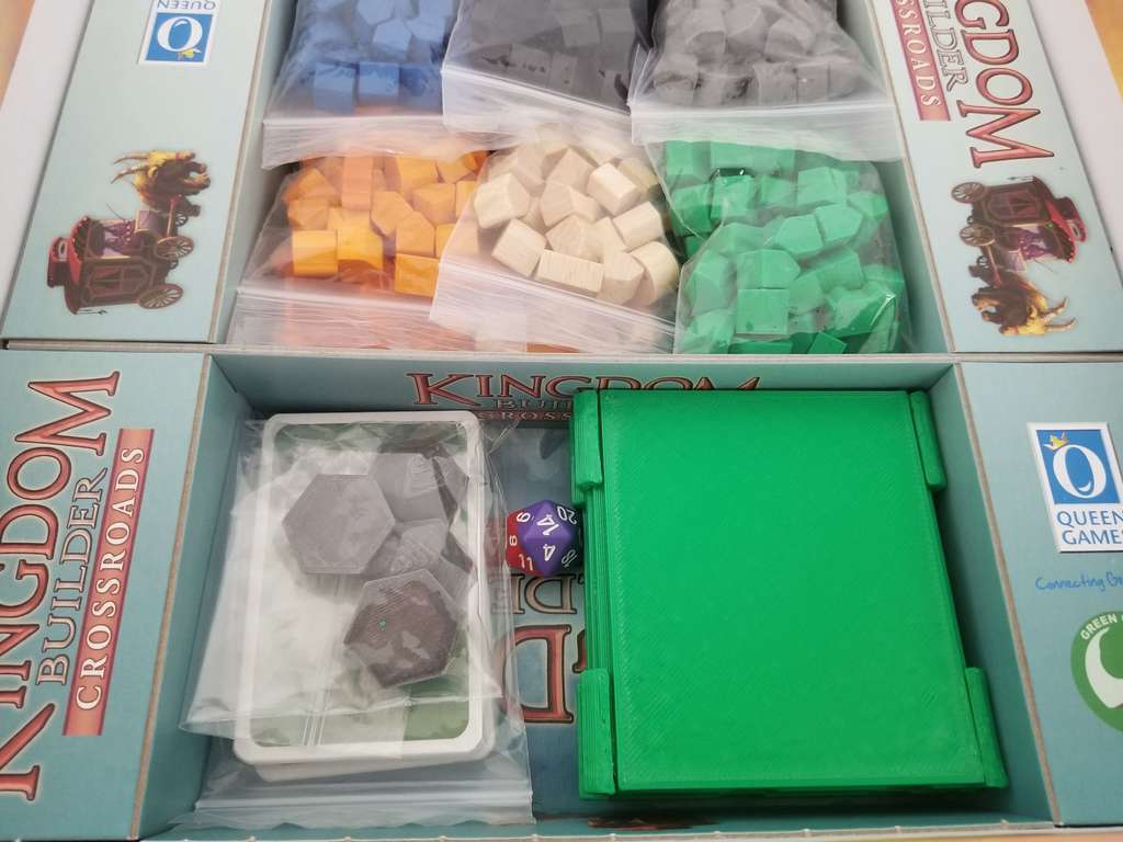 Stackable Kingdom Builder Location Token Storage Tray by Finnish Dragon ...