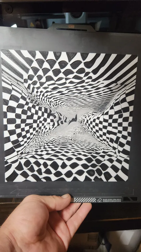 Multiple Optical Illusions - Hueforge by Lee Fleming | Download free STL model | Printables.com