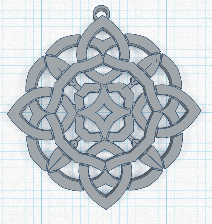 Celtic Snowflake 06 by Peter Ennist | Download free STL model ...