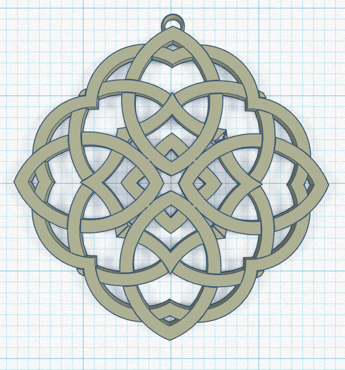 Celtic Snowflake 07 by Peter Ennist | Download free STL model ...