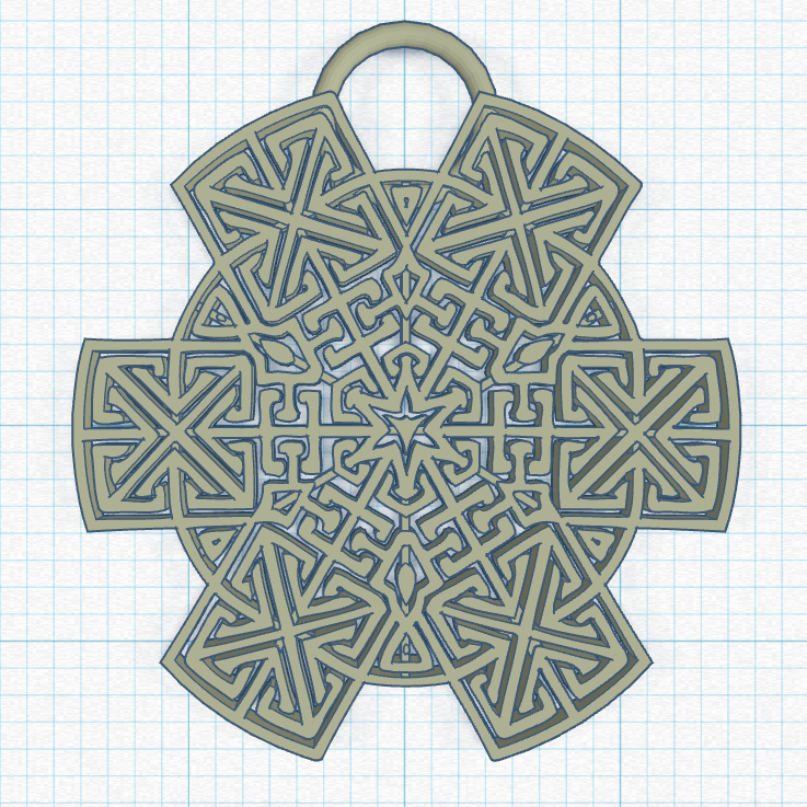 Celtic Snowflake 08 by Peter Ennist | Download free STL model ...
