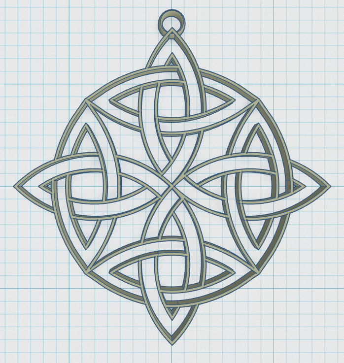 Celtic Snowflake 12 by Peter Ennist | Download free STL model ...