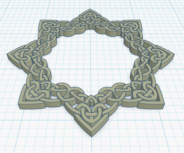 Celtic Snowflake 19 by Peter Ennist | Download free STL model ...