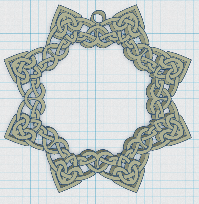 Celtic Snowflake 19 by Peter Ennist | Download free STL model ...