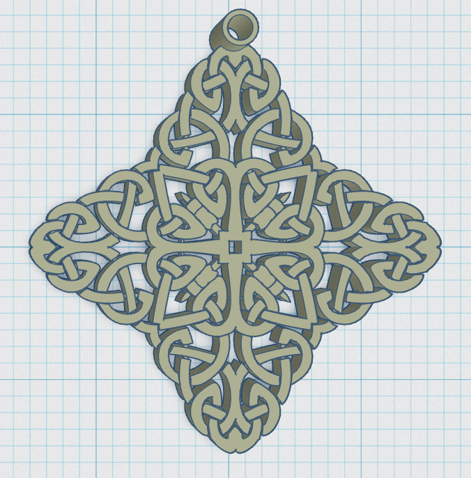 Celtic Snowflake 20 by Peter Ennist | Download free STL model ...