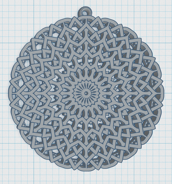 Celtic Snowflake 21 by Peter Ennist | Download free STL model ...