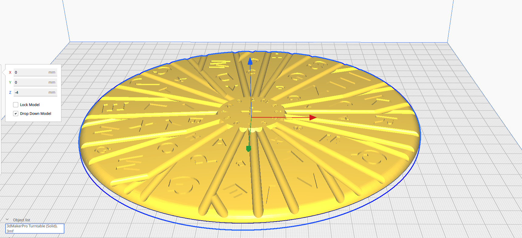 3dMakerPro Turntable by Gadjet | Download free STL model | Printables.com