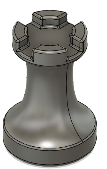 Rook / Turm chess by Creative-Prints | Download free STL model ...