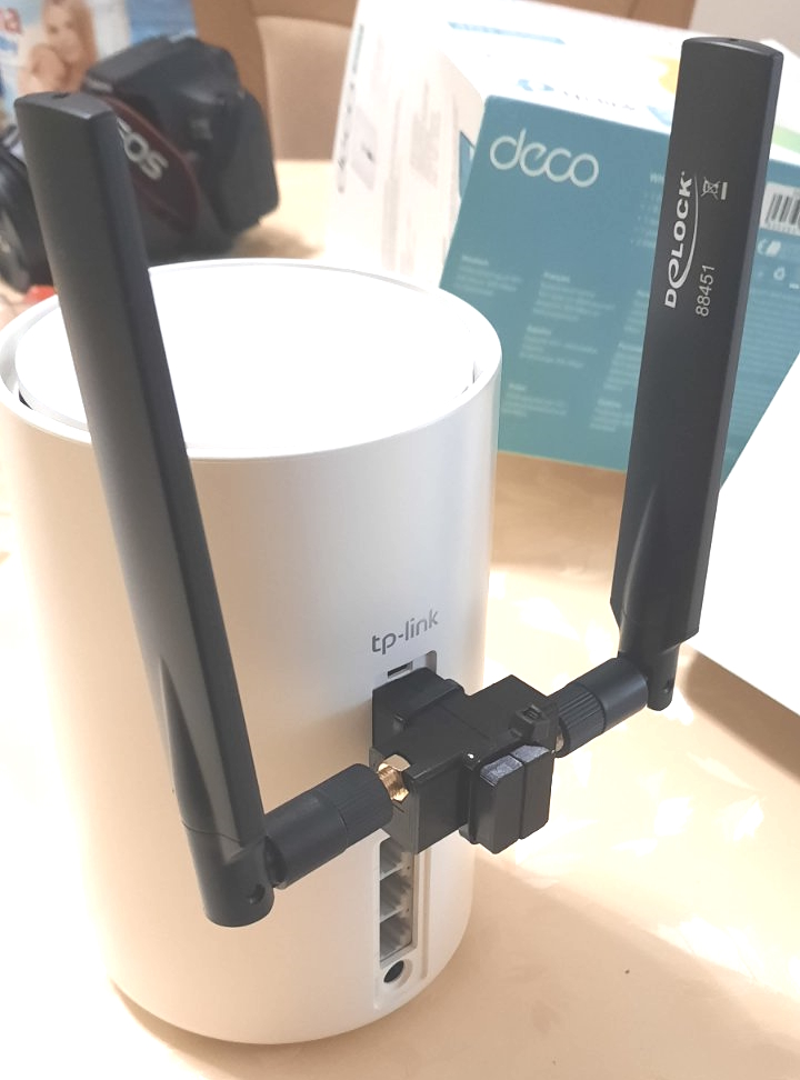 Fix for the external antenna adapter on TP-Link Deco X20-4G by Tibee | Download free STL model ...