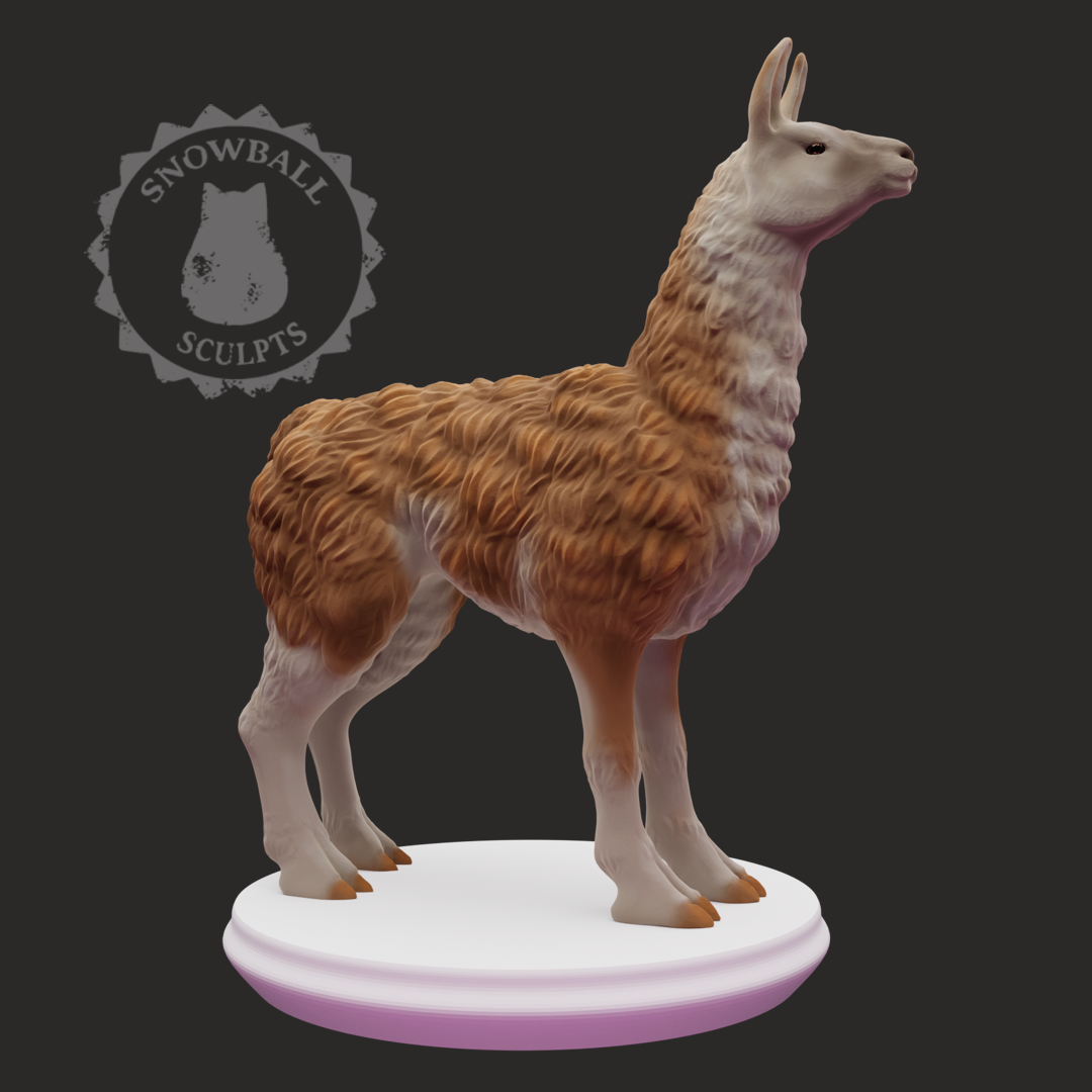 Llama Supportless by Snowball | Download free STL model | Printables.com