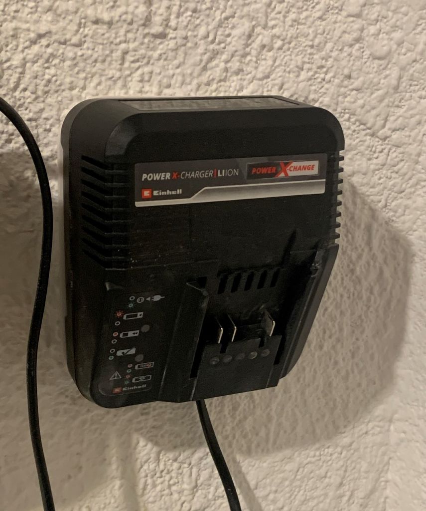 Einhell Power-X Charger Mount by SKREY | Download free STL model ...