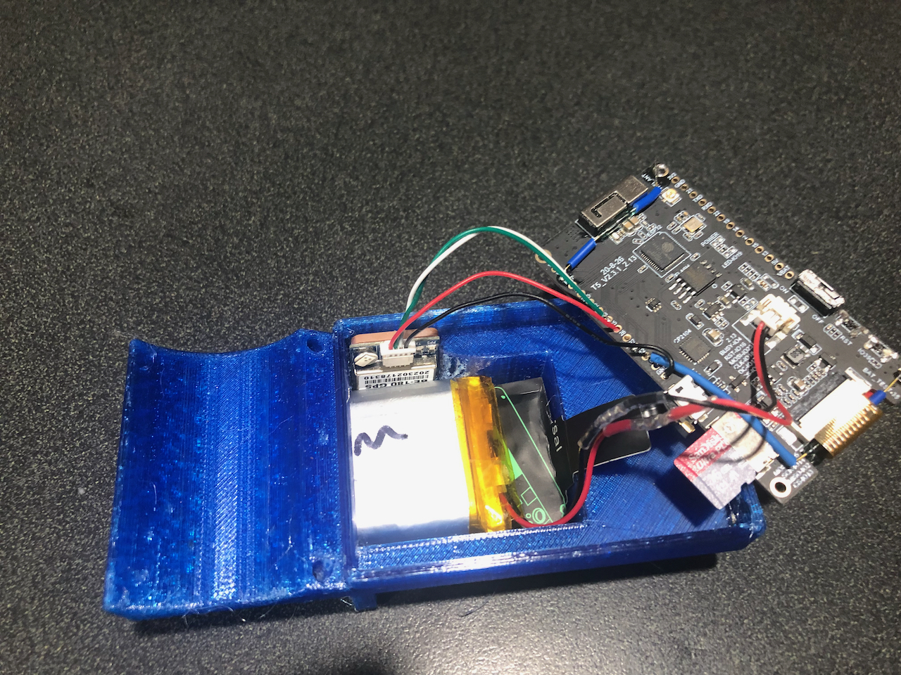 Mast mount (starboard tack) for Jan Heylen's DIY GPS by Flex | Download ...