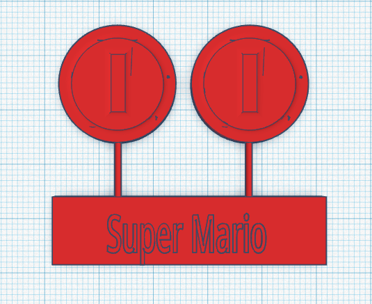 Super Mario Coins with Stand by Master Gadget | Download free STL model ...