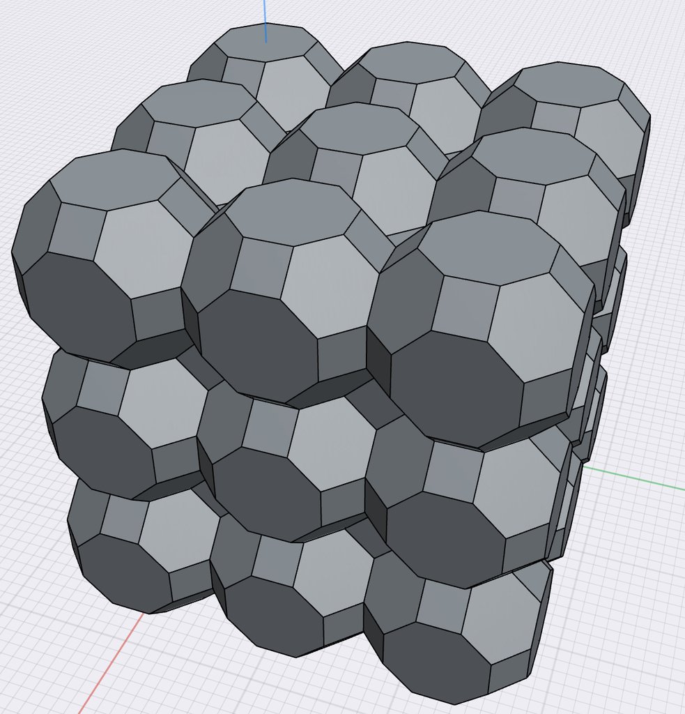 Tiling with archimedean Solids by Lukas Pratz | Download free STL model | Printables.com