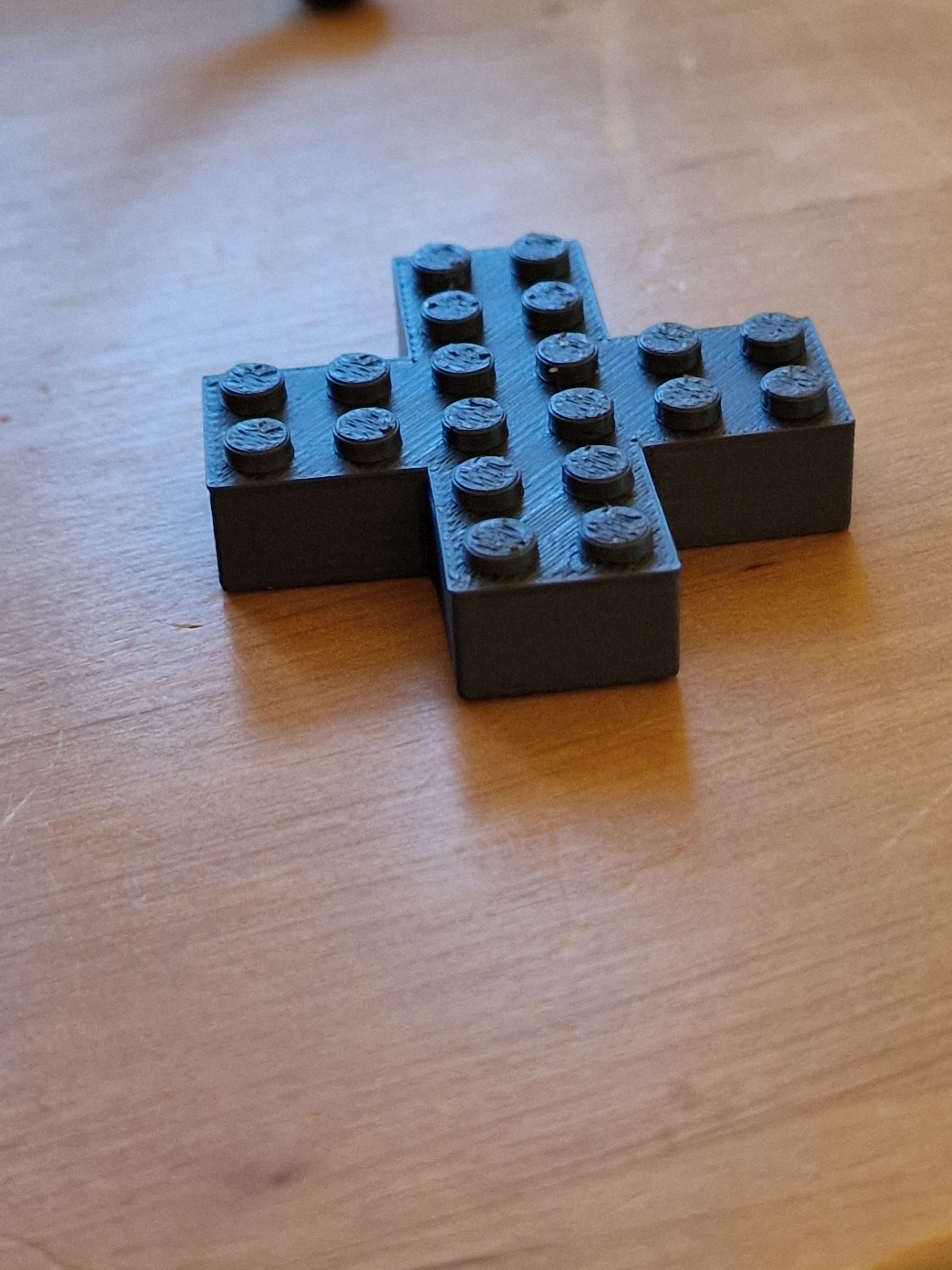 Plus/Cross Shaped Lego-Compatible Bricks - 6x6 and 8x8 by Frederik ...
