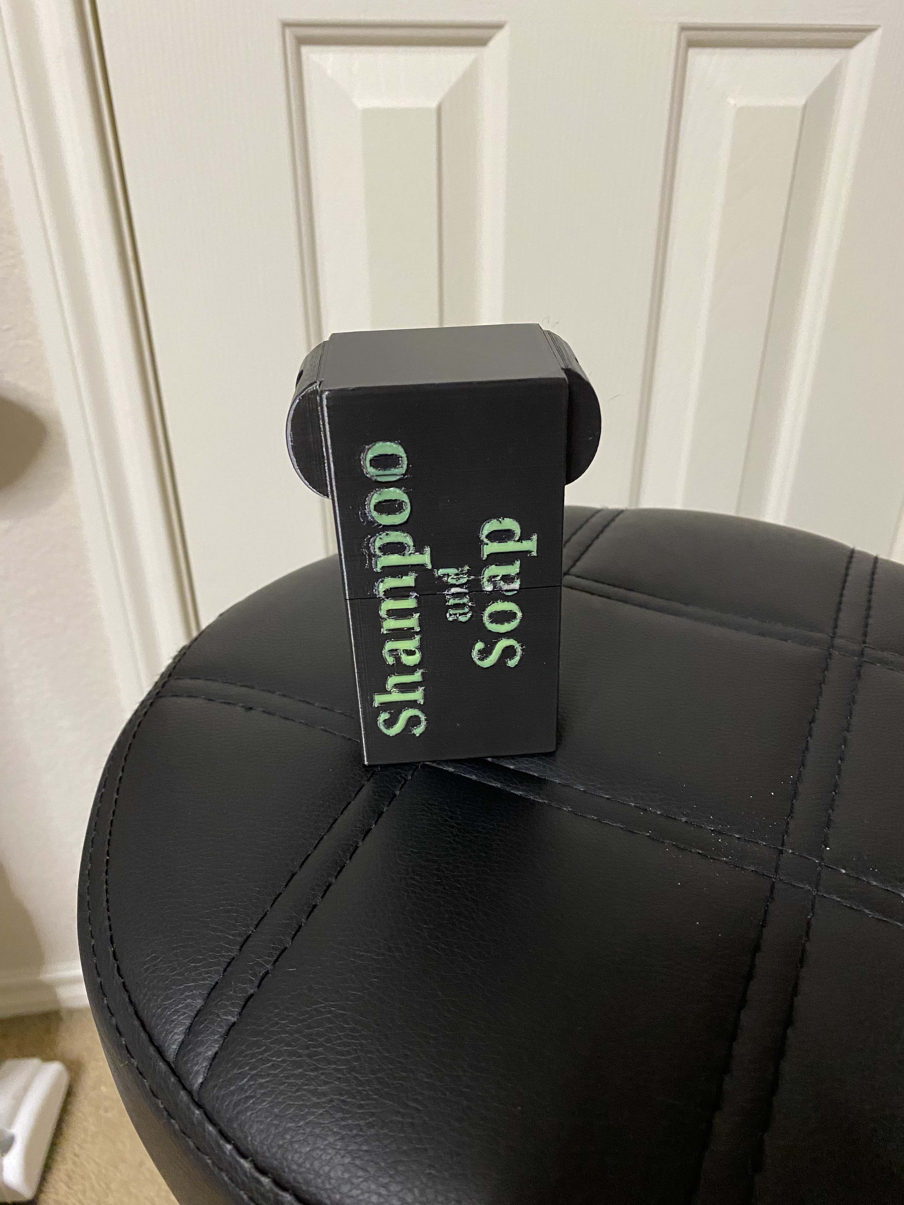 travel shampoo and soap holder by ronjl | Download free STL model ...