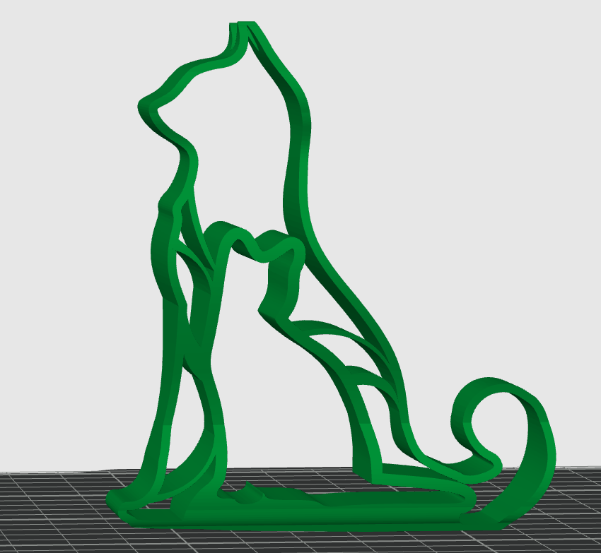 Cat phone holder (cat shape) by Diana P | Download free STL model | Printables.com