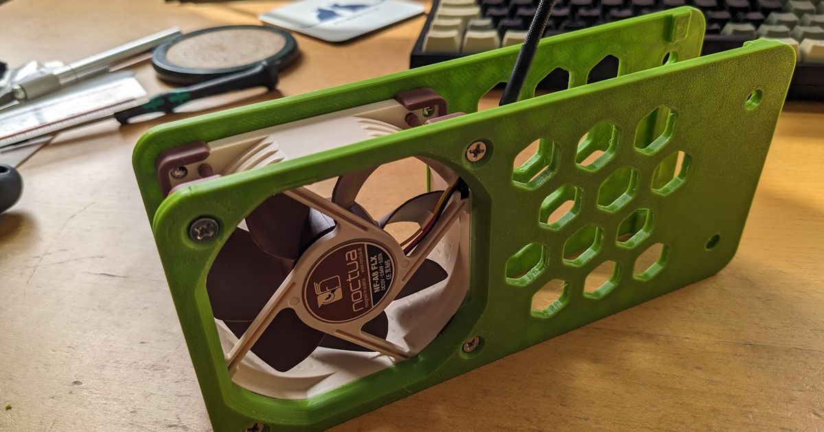 Rat Rig V-Core 3.1 electronics fan mount by Tom Oinn | Download free ...