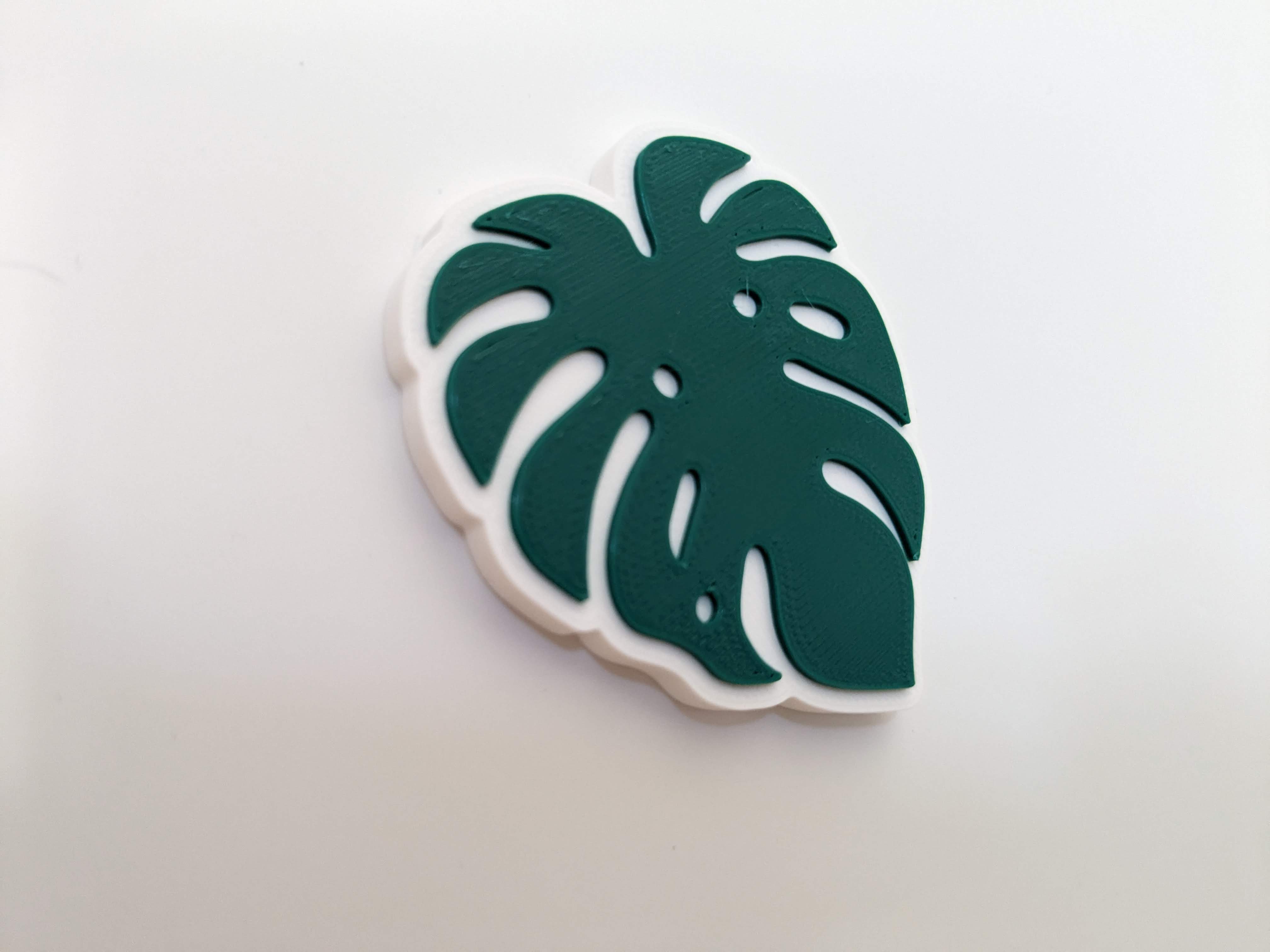 Monstera Fridge Magnet by Gnollzor | Download free STL model ...