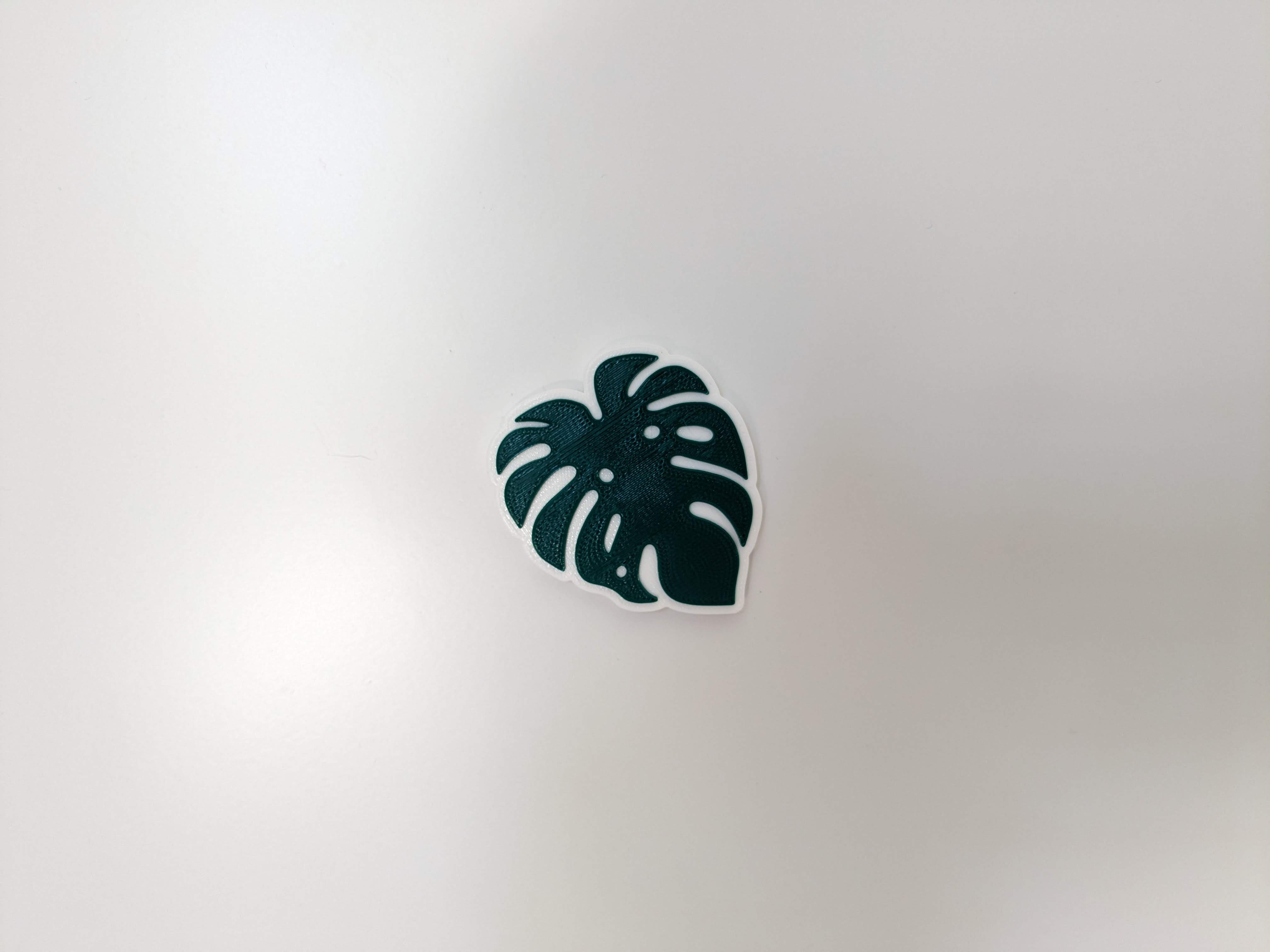 Monstera Fridge Magnet by Gnollzor | Download free STL model ...
