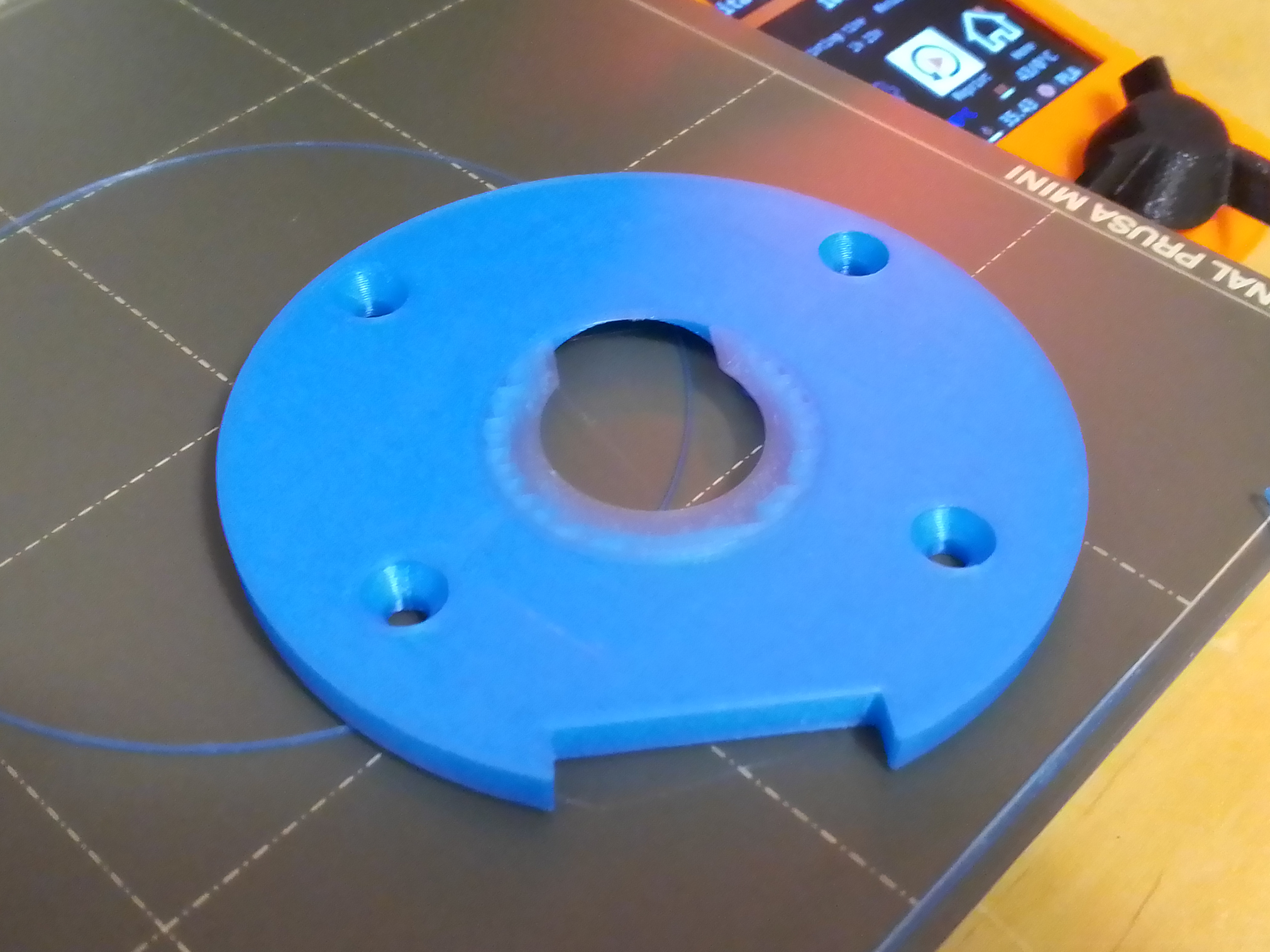 Makita trimmer base 196613-4: baseplate by hmk | Download free STL ...