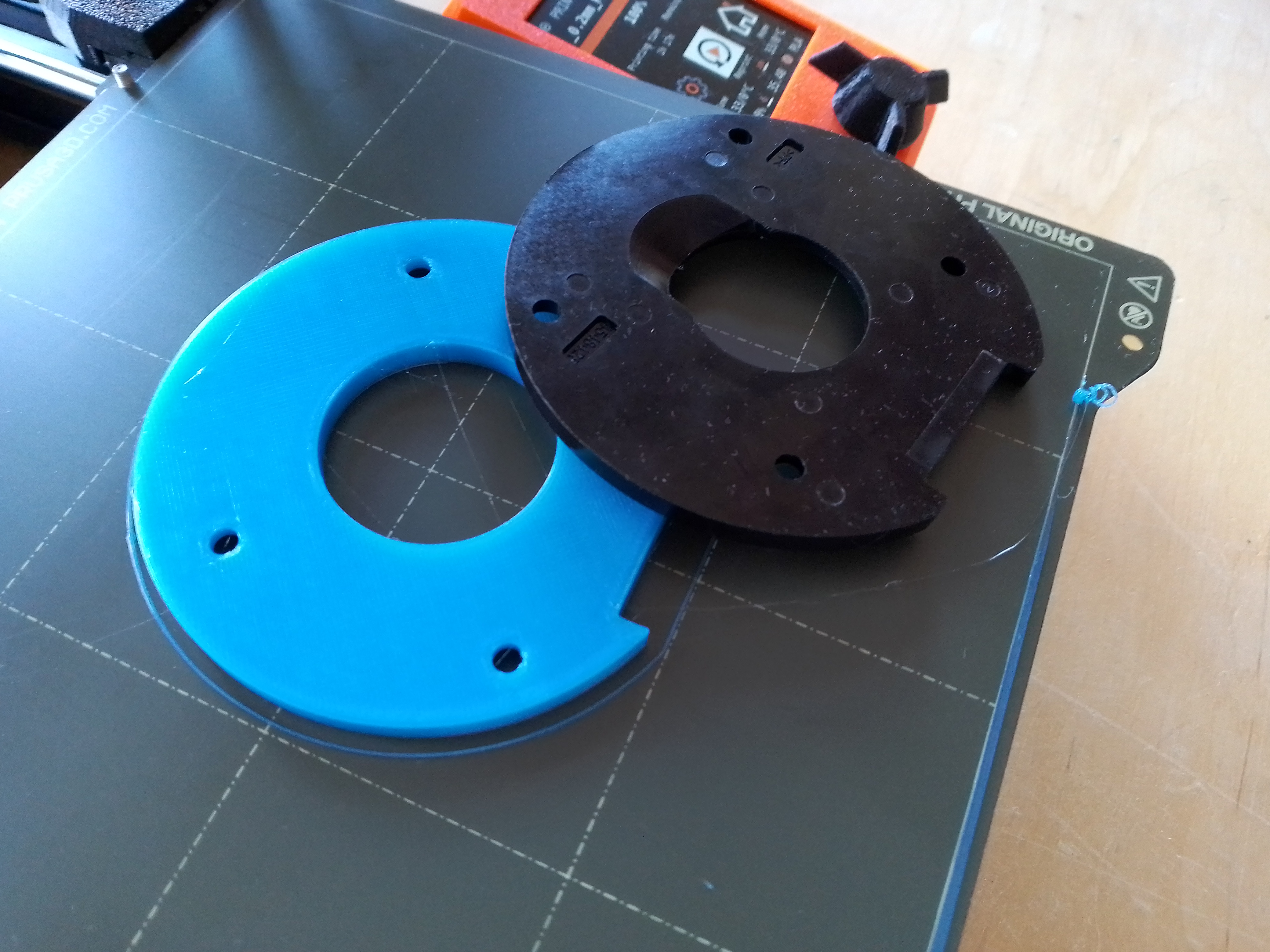 Makita trimmer base 196613-4: baseplate by hmk | Download free STL ...