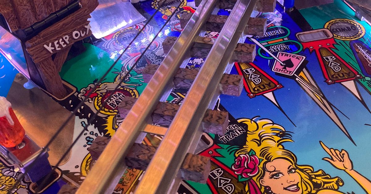 Cactus Canyon Train Track Mod for CGC Remake Pinball Machine by ...