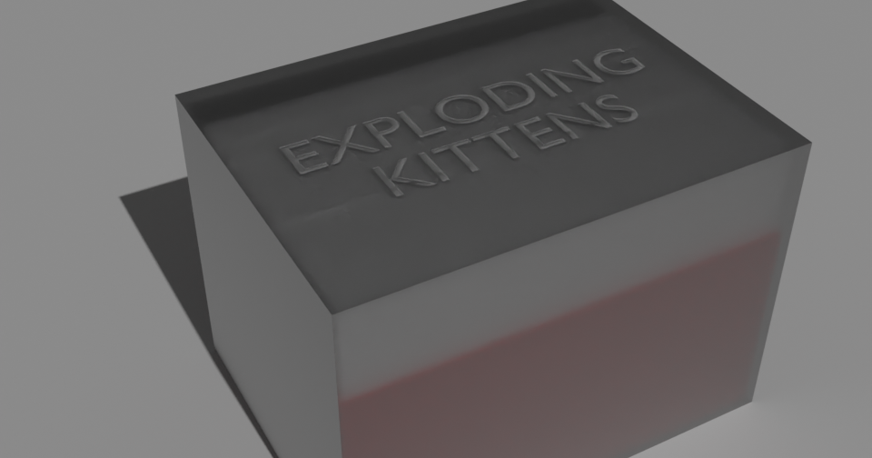 Exploding kittens case od autora Lowich | Stáhněte si zdarma STL model ...