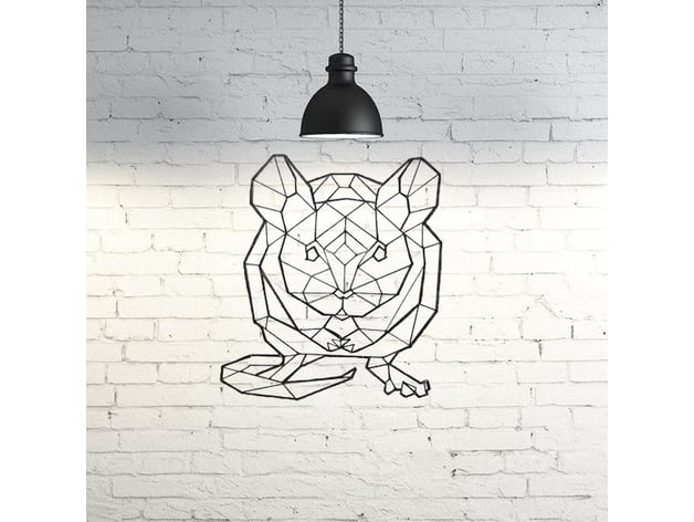Rat Wall Sculpture 2D par Mates | Téléchargez gratuitement un modèle ...