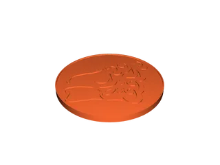 Saudi National Day Coaster by Hussain Eid | Download free STL model ...