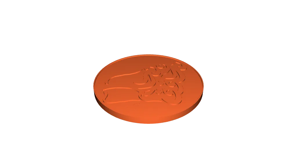 Saudi National Day Coaster by Hussain Eid | Download free STL model ...