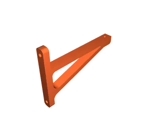Shelf Bracket by MekDrafter | Download free STL model | Printables.com
