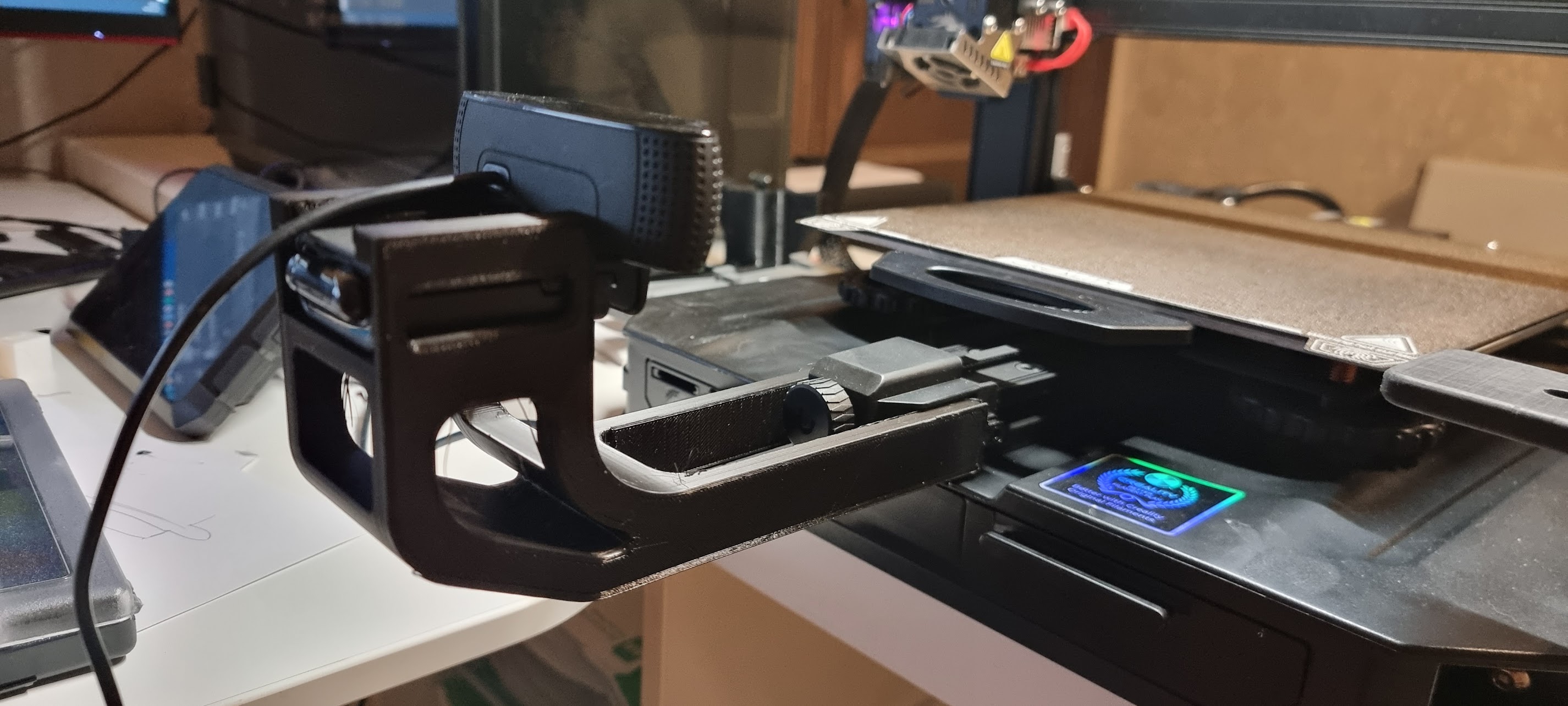 Logitech c920 mount for Ender 3 S1 pro Y-Axis by Foxy2sky | Download ...