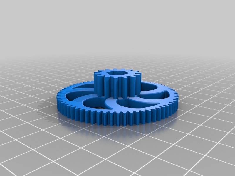 Five-Axle Stepper Motor Clock by Eebel | Download free STL model ...