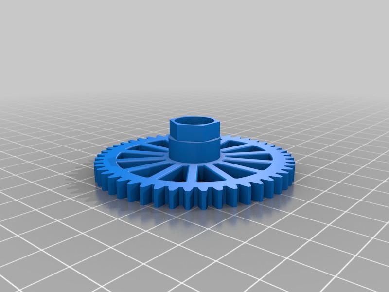 Five-Axle Stepper Motor Clock by Eebel | Download free STL model ...