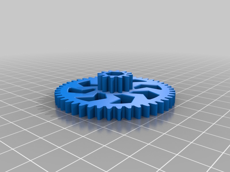 Five-Axle Stepper Motor Clock by Eebel | Download free STL model ...