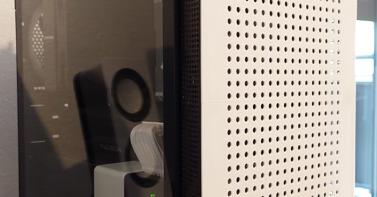 NZXT H210 Magnetic front panel by 4Designs | Download free STL model ...