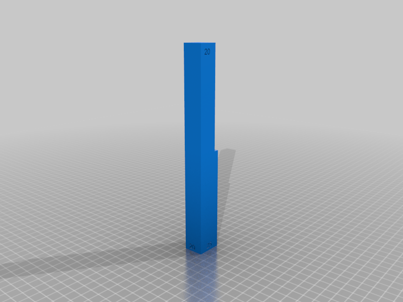 Z step calibration tower by R | Download free STL model | Printables.com