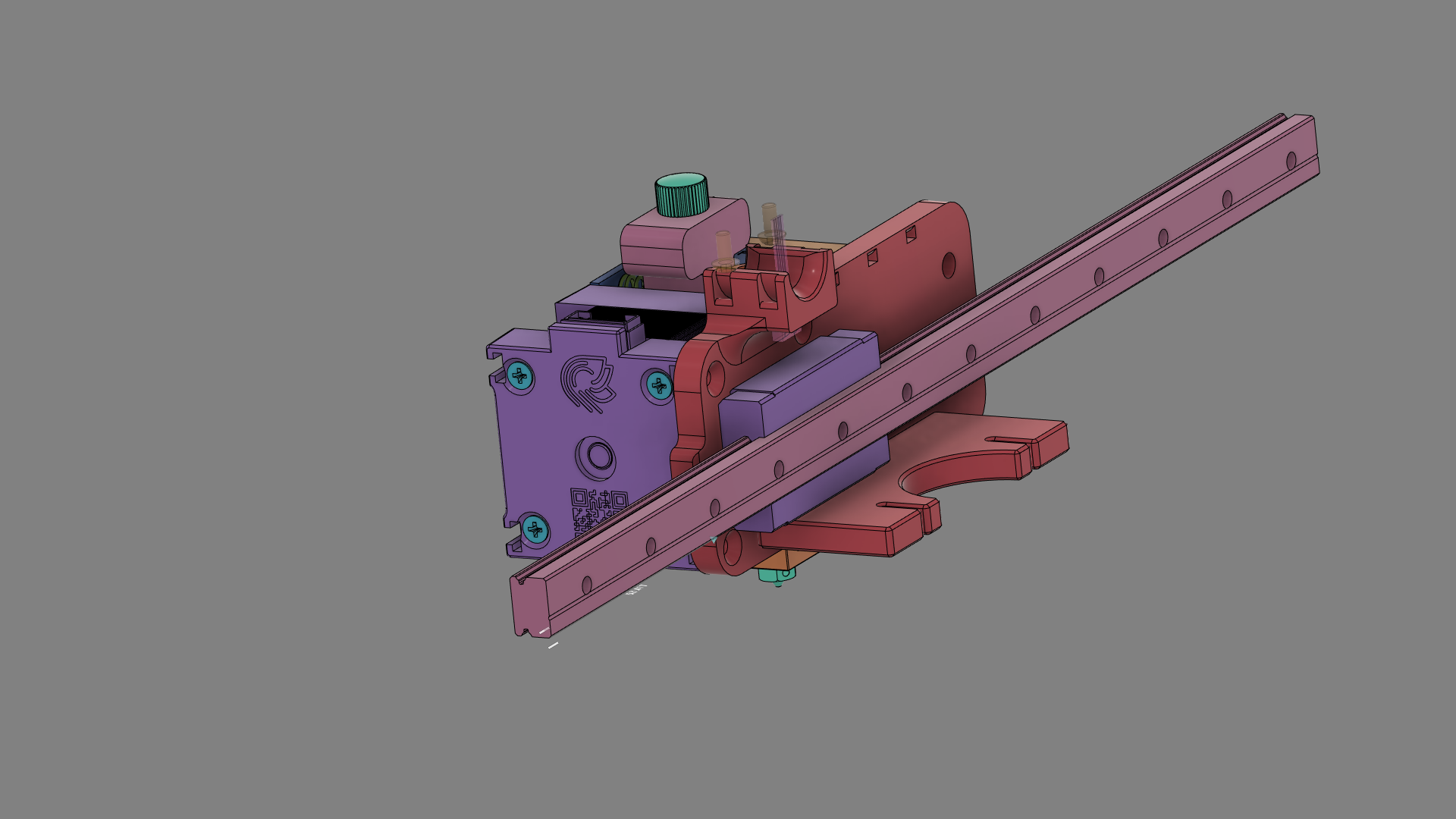No Flex - E3D Hemera Linear Rail Mount by Indeterminate Design ...
