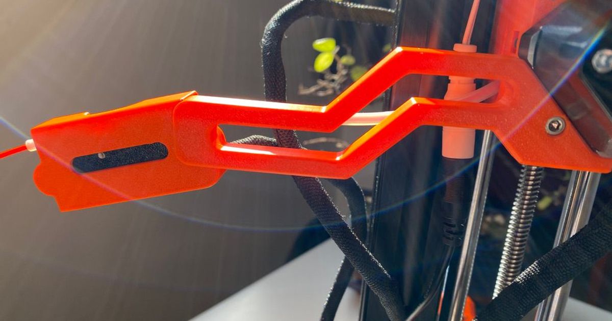 Prusa MINI filament sensor holder von Reso | Kostenloses STL-Modell ...