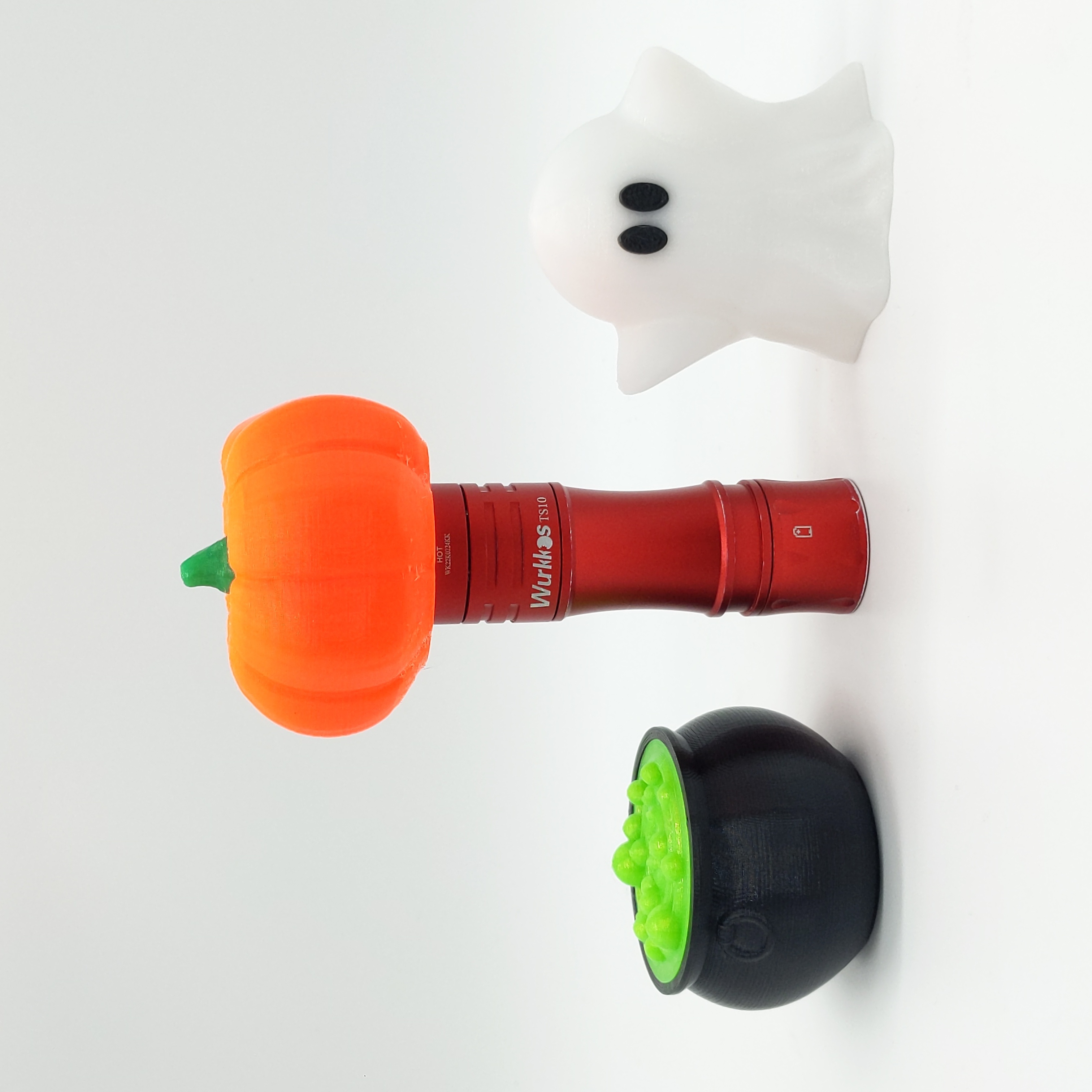 Halloween Diffusers for Emisar D4V2, D4K, Wurkkos TS10, Convoy T3 ...